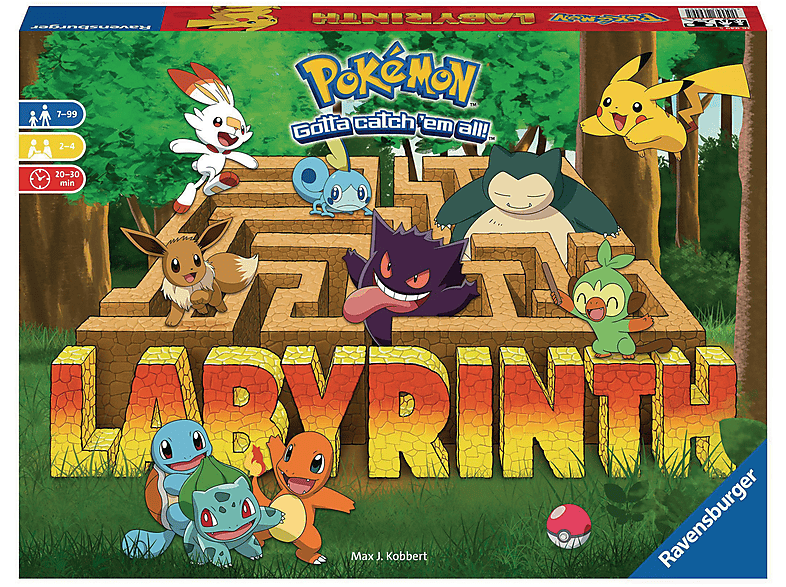 RAVENSBURGER 26949 POKEMON LABYRINTH Familienspiele/Spielemagazine ...