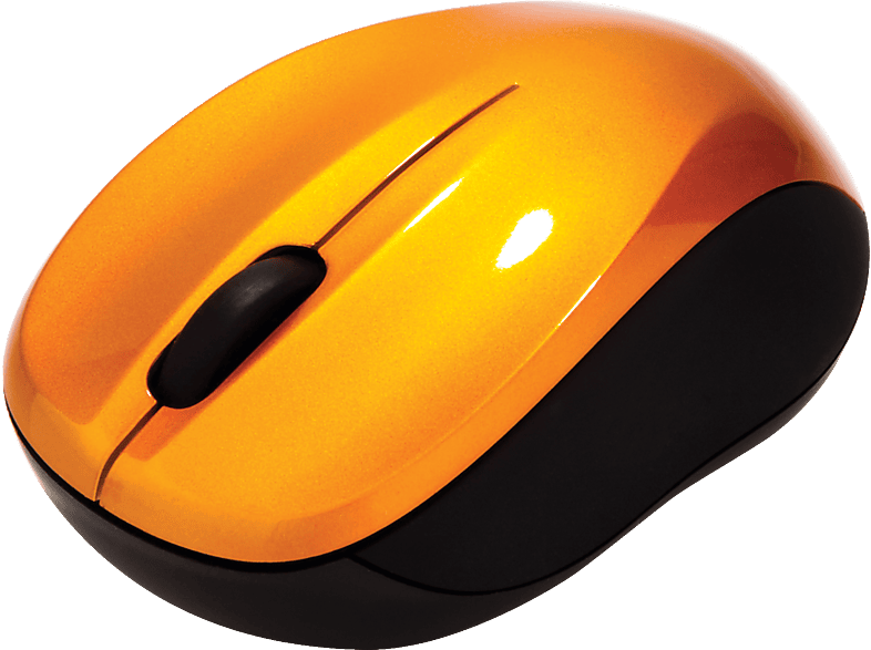 VERBATIM Go Nano kabellose Maus Vulkanisches Orange Maus, Orange ...