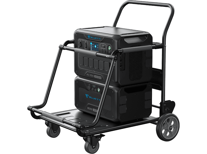 BLUETTI AC300 und B300 und Trolley Powerstation 3072 Wh Schwarz ...