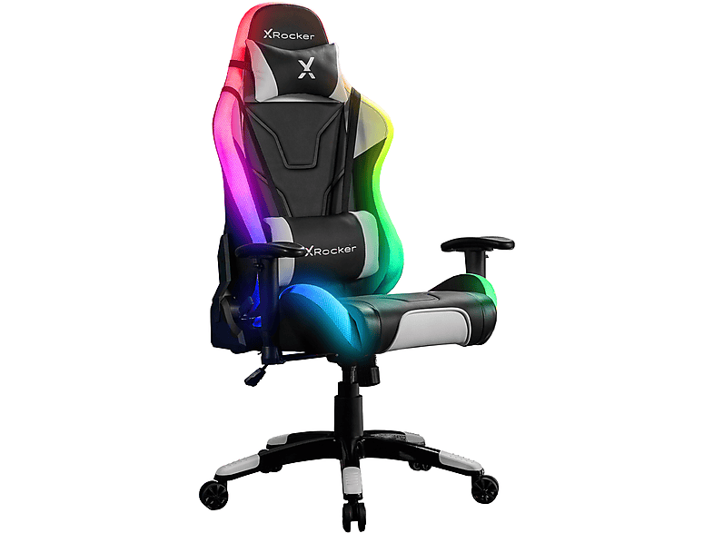 X ROCKER Agility eSports RGB Gaming Stuhl, Schwarz RGB | SATURN