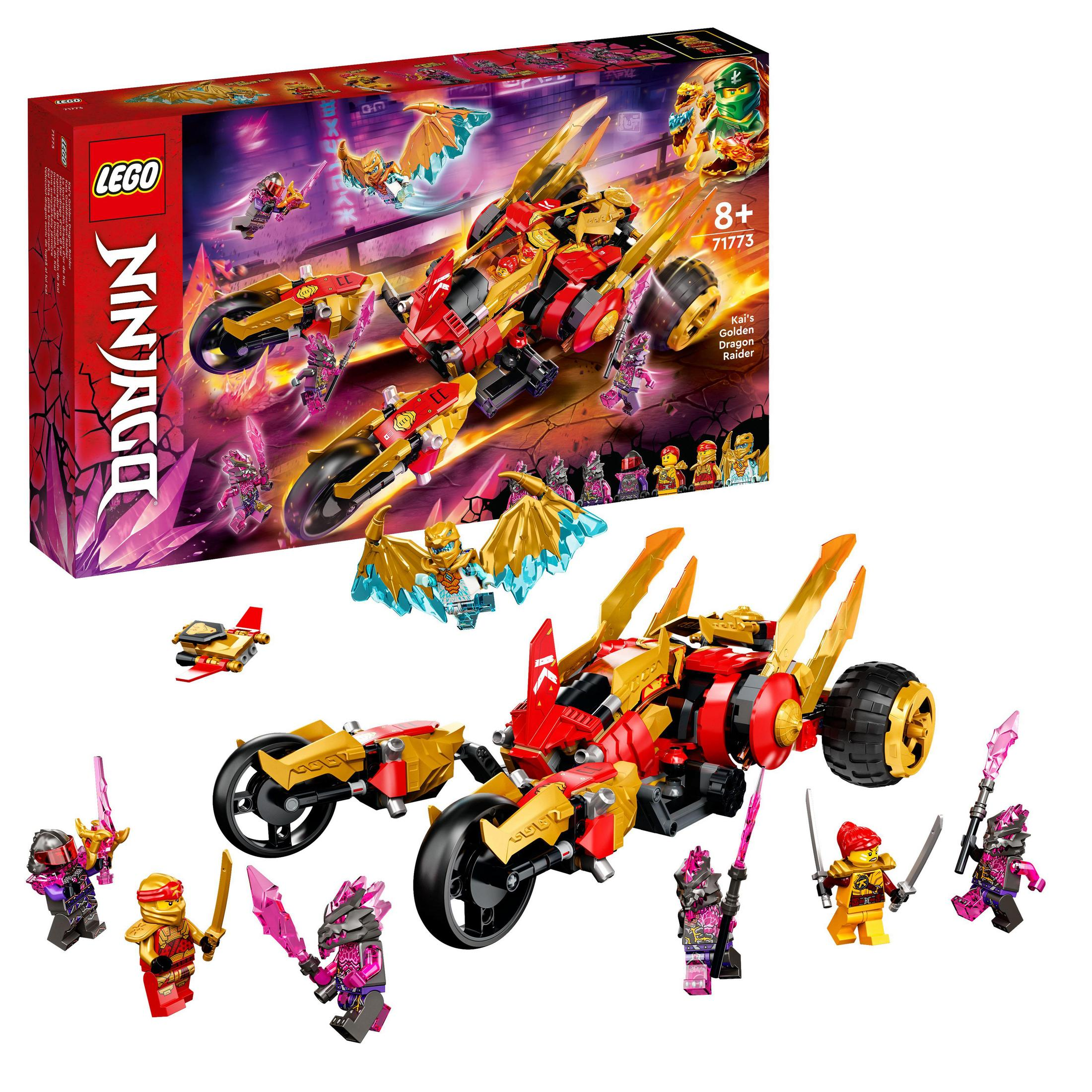LEGO 71773 LE RAID DE DRAGON D'OR DE KAI Kit de construction | MediaMarkt