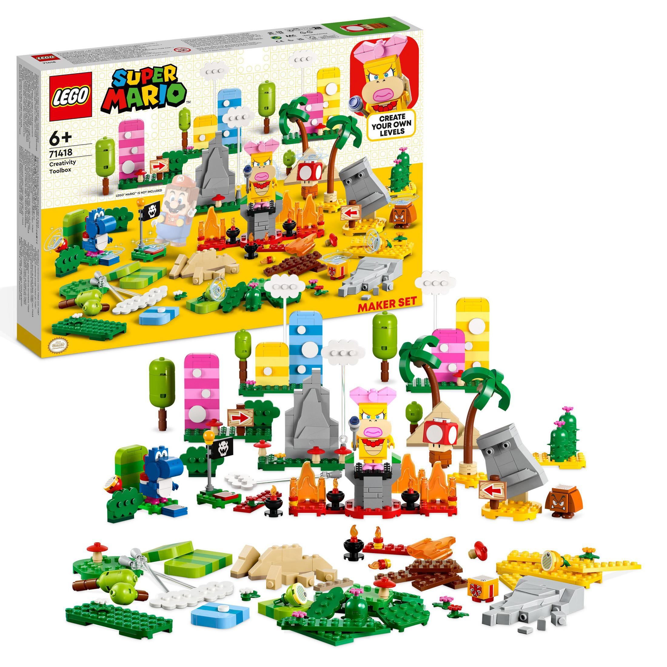 LEGO 71418 BOÎTE DE CRÉATION | ENSEMBLE CONCEPTEUR DE NIVEAUX Kit de ...