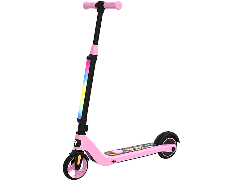 RCB R3X Miniscooter höchste 8 km/h Kinder Kick-Scooter (5,5 Zoll, Rosa ...