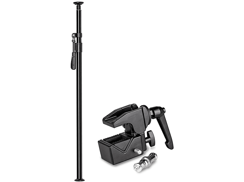 WALIMEX pro Autopole 220-380cm inkl. Superklemme Befestigungssystem ...