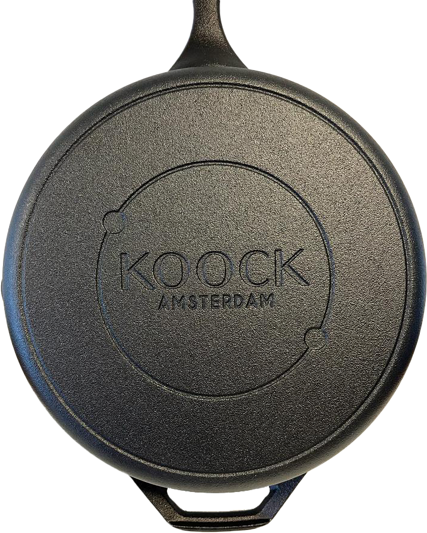 KOOCK AMSTERDAM Skillet 25 Poliert Bratpfanne (Gusseisen, Beschichtung ...