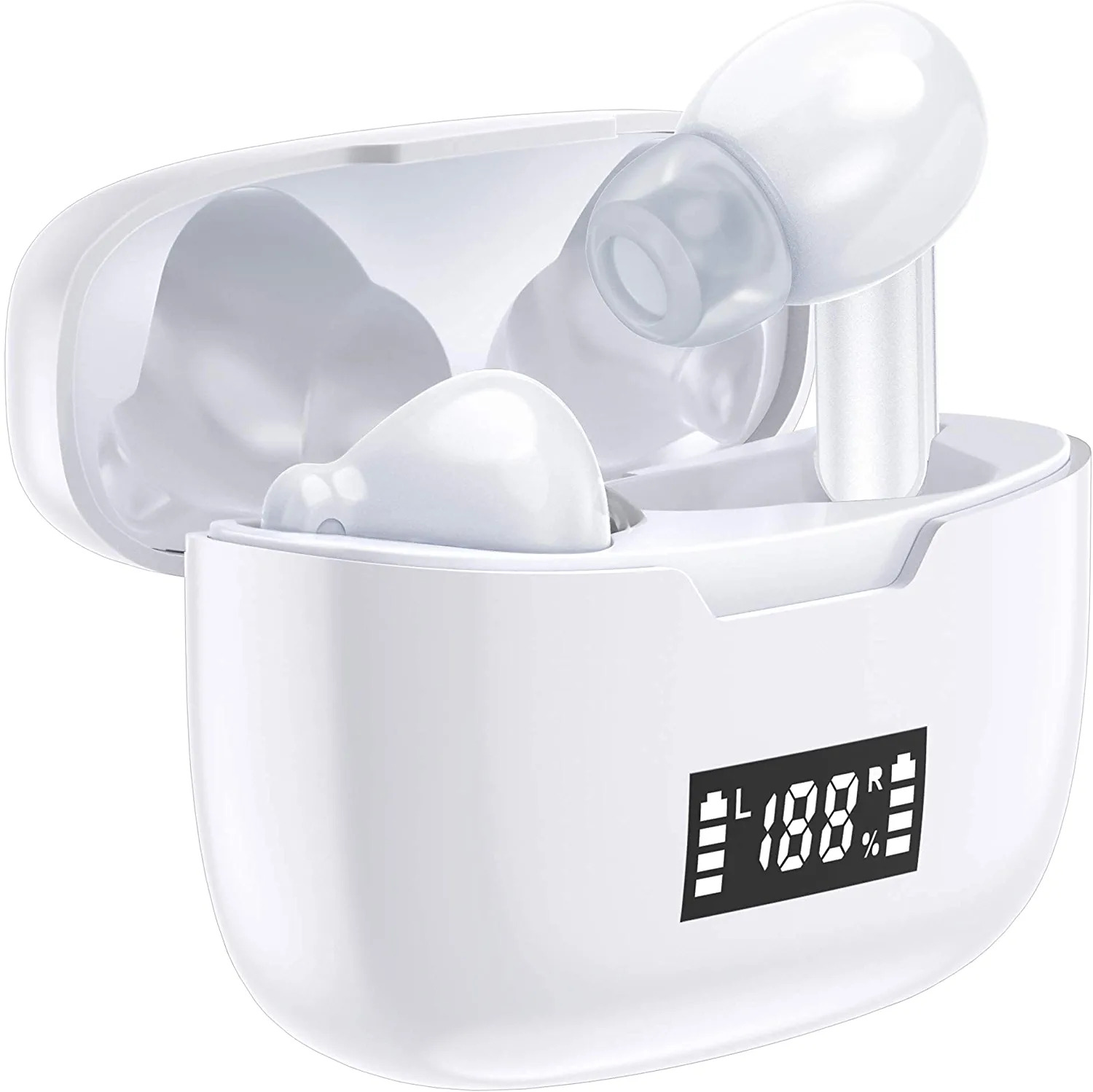 MANIKE AP09, In-ear Bluetooth Kopfhörer Bluetooth Weiß | MediaMarkt