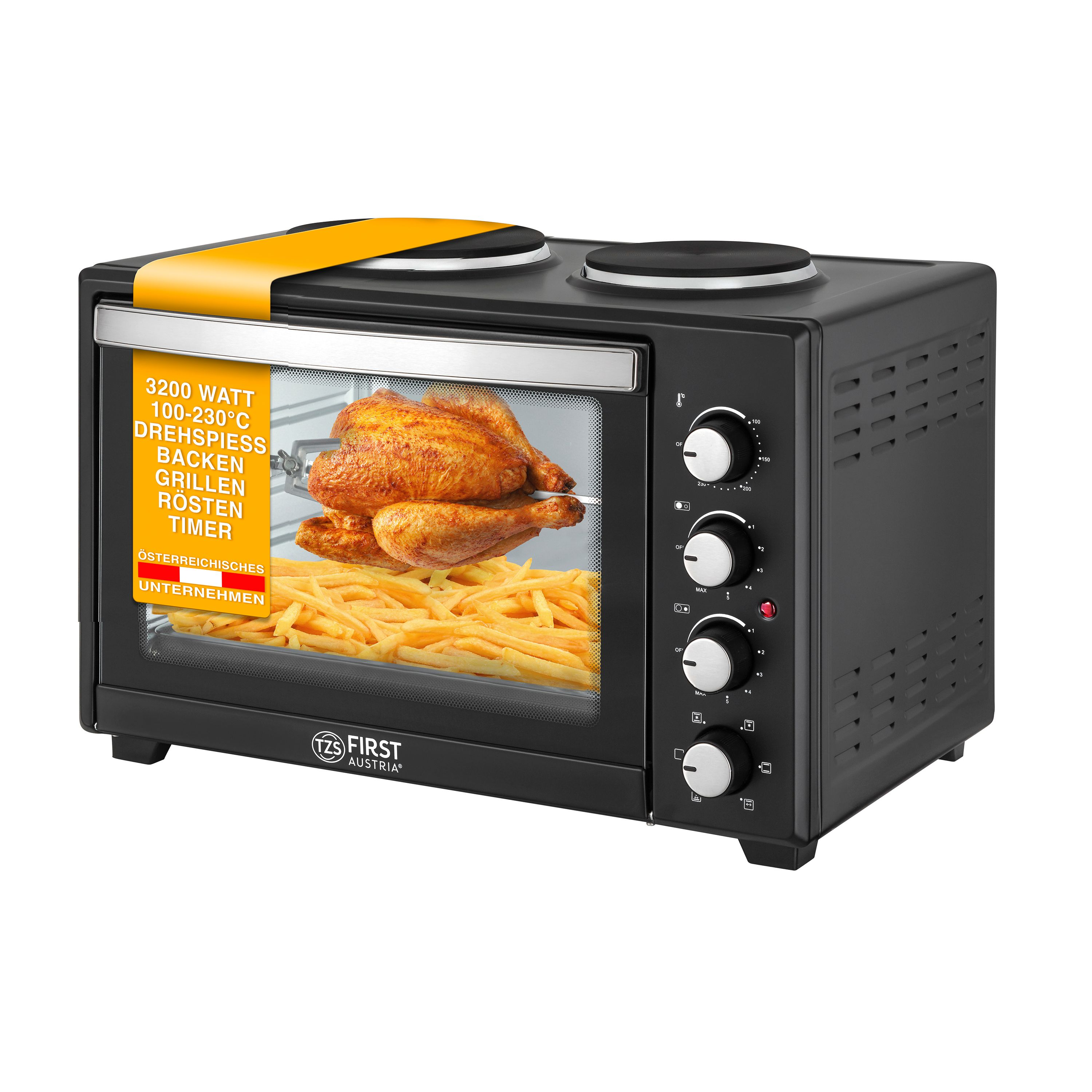TZS FIRST AUSTRIA FA-5045-4 Minibackofen | MediaMarkt