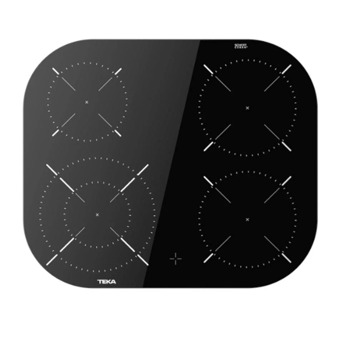 Placa de vitrocerámica - 112550018 TEKA, Eléctrica, 4 zona(s), Negro ...