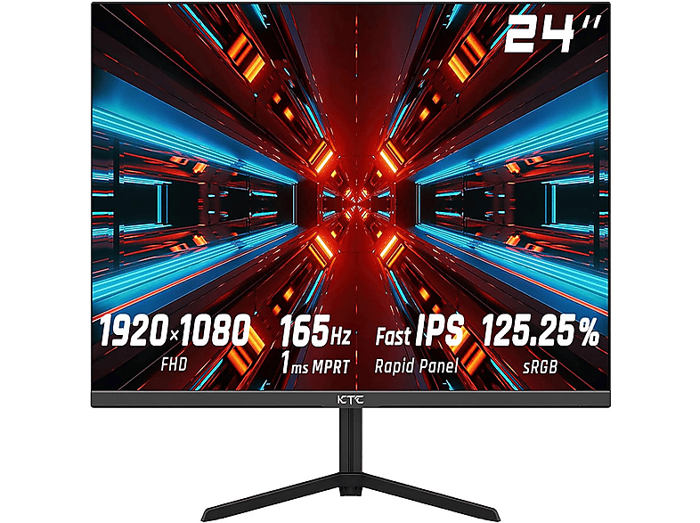 Monitor gaming - KTC H24T09P, 24 ", Full-HD, 1 ms, negro | MediaMarkt