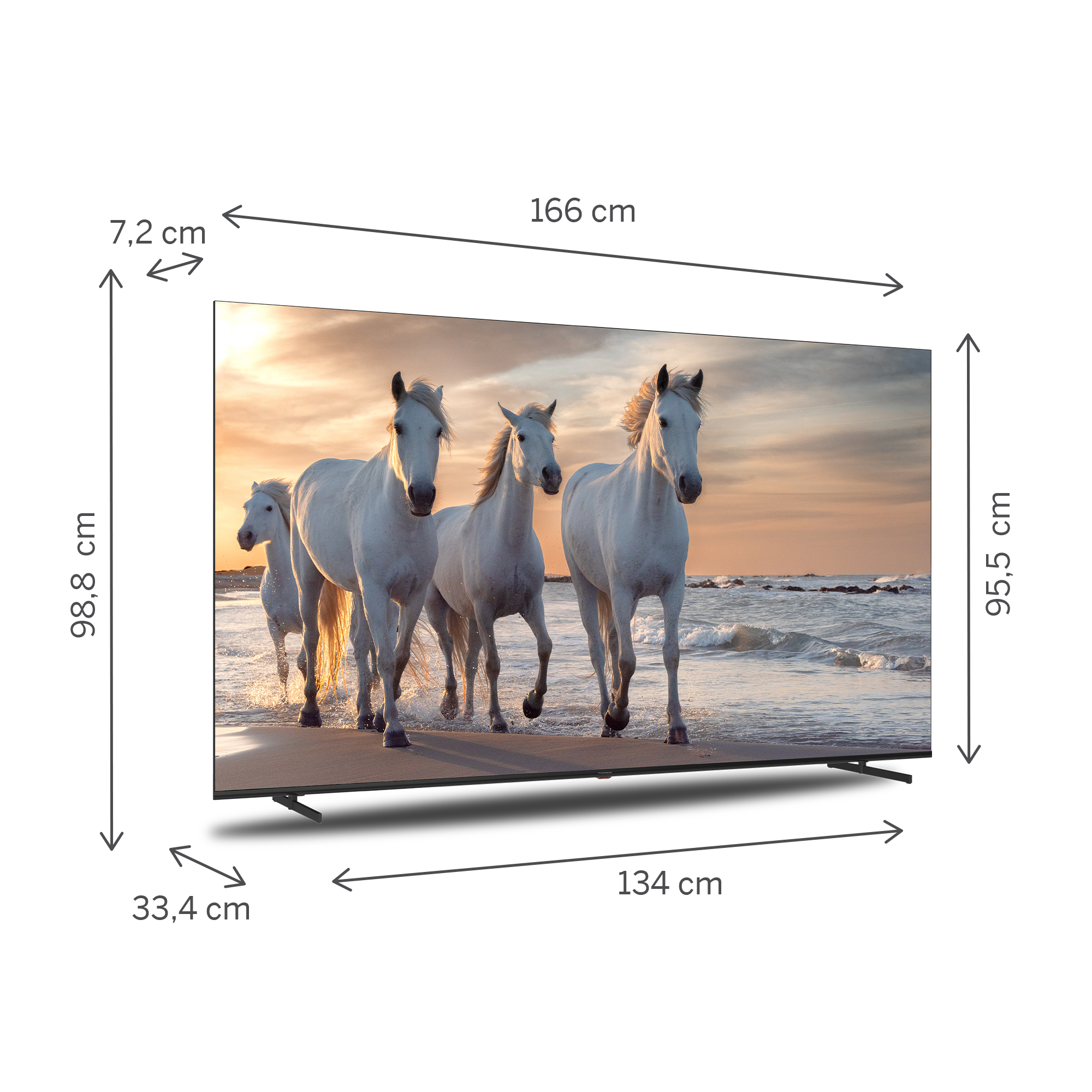 THOMSON 75UA5S13 TV LED, Piatto, 75 ", UHD 4K | MediaWorld.it