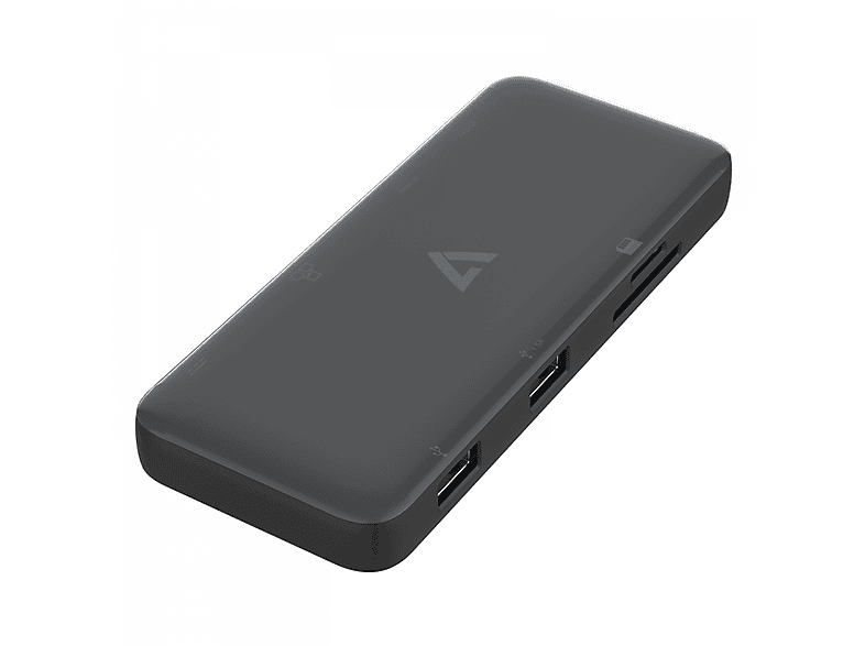 V7 UCMINIDOCKDUAL-PT Dockingstation, Schwarz | MediaMarkt V7 UCMINIDOCKDUAL-PT Dockingstation, Schwarz | MediaMarkt