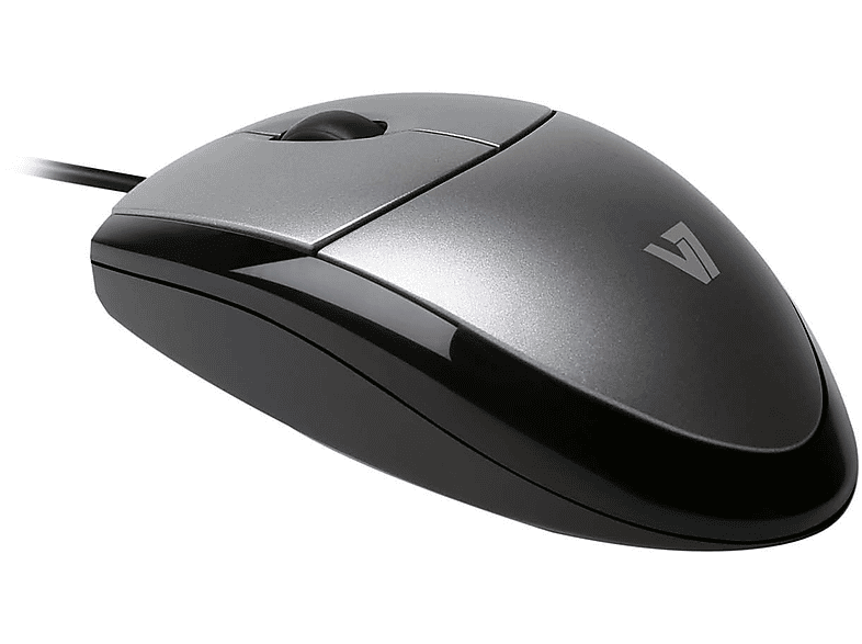 V7 MV3000010 Maus, Schwarz | MediaMarkt