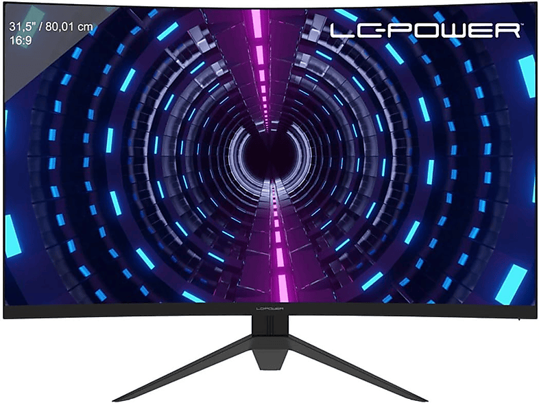 Monitor gaming | LC POWER LC-M32-QHD-165-C-V2, 31,5 ", QHD, 4 ms, 165 ...