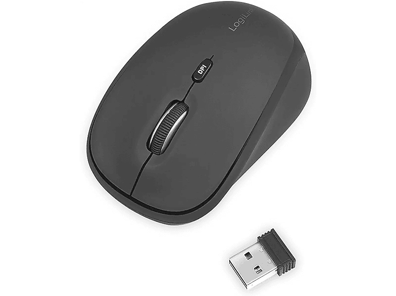 LOGILINK ID0193 Computer Mäuse & Trackballs, Schwarz | MediaMarkt