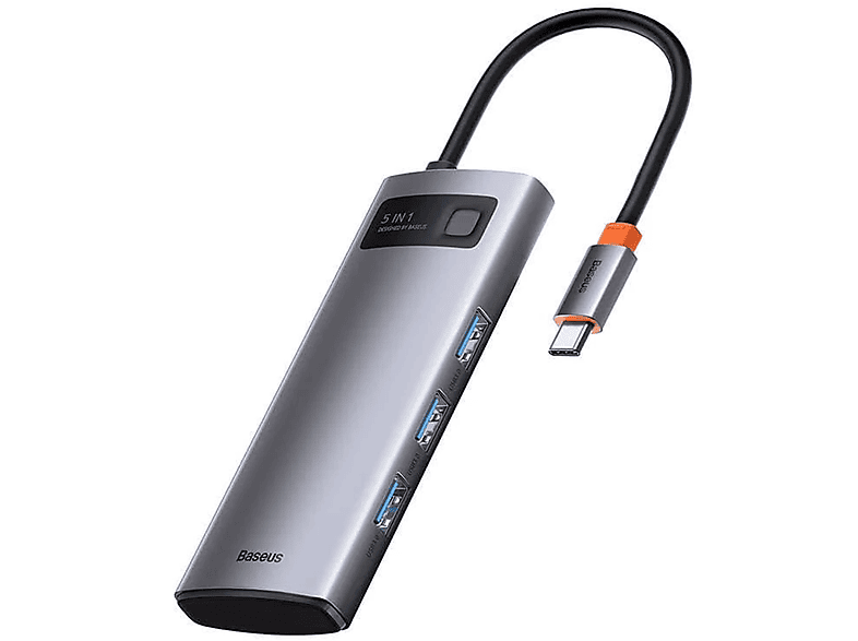 HUB USB BASEUS WKWG020013 laptop dock/port replicator | MediaWorld.it