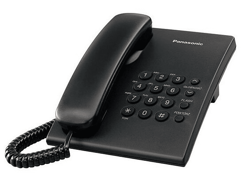PANASONIC KX-TS500PDB Telefon mit Schnur | MediaMarkt