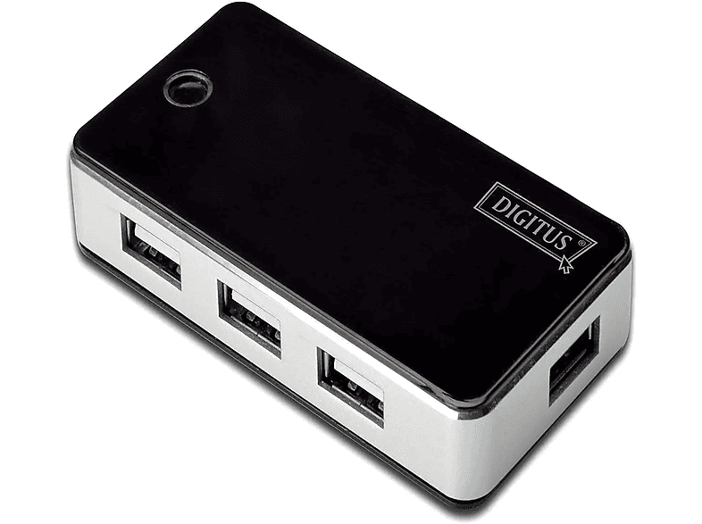 DIGITUS DA-70222, Hub USB, Schwarz | MediaMarkt