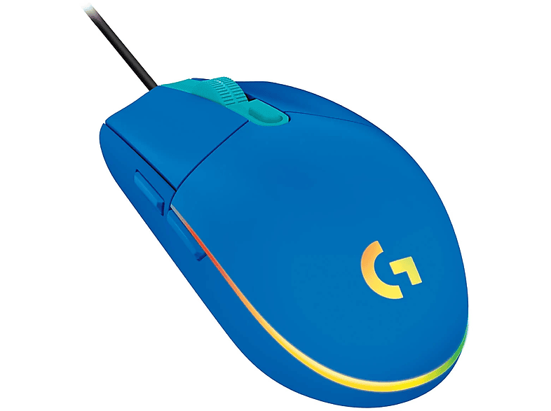 LOGITECH G G102 Lightsync Muis Blauw | MediaMarkt