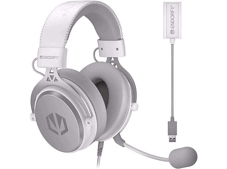 ENDORFY VIRO Plus USB Onyx White CUFFIE, Bianco | MediaWorld.it