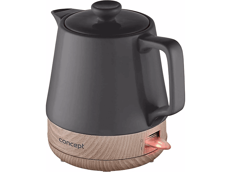CONCEPT RK0062 Wasserkocher, Grau | MediaMarkt