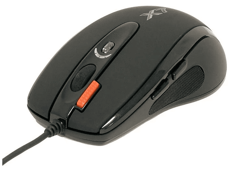 Ratón con cable | A4TECH X-710BH, USB Typ-A, 2000 ppp, Negro | MediaMarkt