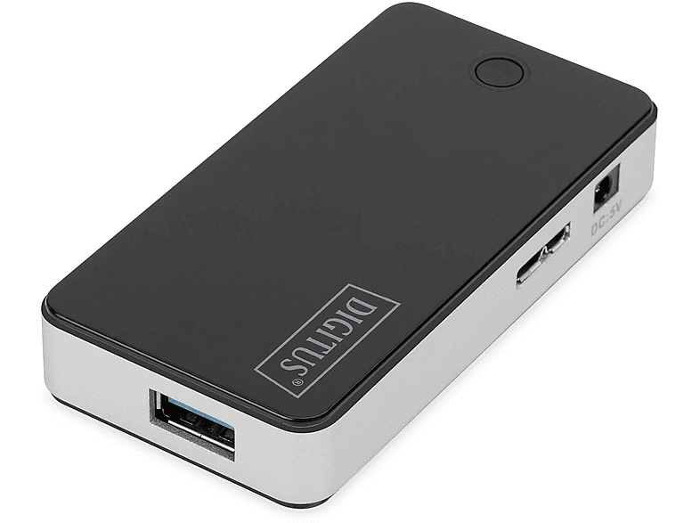DIGITUS DA-70231, Hub USB, Schwarz | SATURN