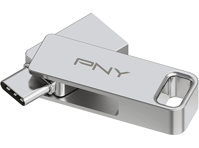 PNY P-FDI128DULINKTYC-GE USB-Massenspeicher (Silber, 128 GB) | MediaMarkt