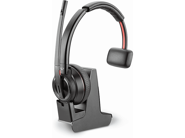 POLY W8210, Over-ear Kopfhörer Bluetooth Schwarz | MediaMarkt