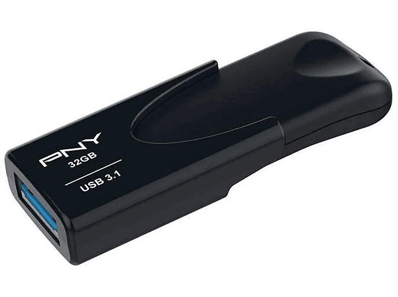 Memoria USB 32 GB | FD32GATT431KK-EF PNY, Negro | MediaMarkt