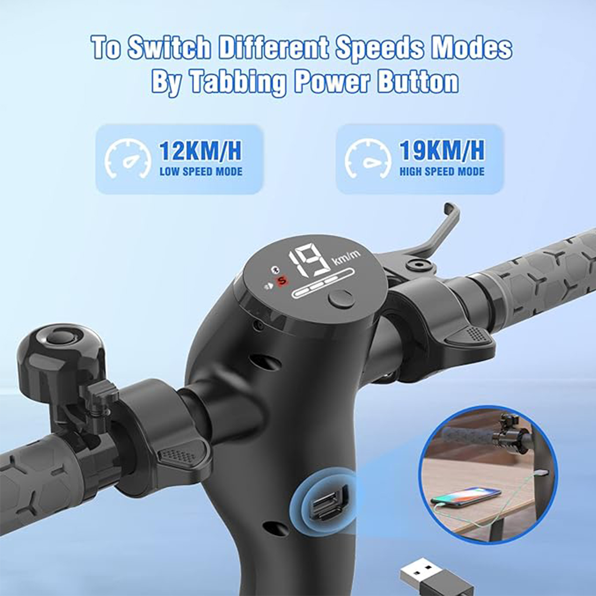 MEGA MOTION M5 E-Scooter (8,5 Zoll, Weiß und Schwarz) | MediaMarkt