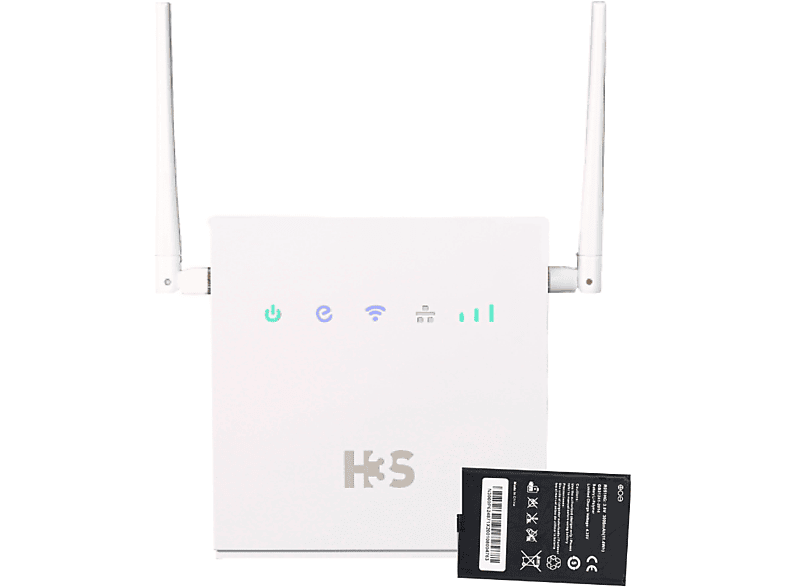 Router WiFi - Combo R01 + Batería H3S, 155 Mbps, MIMO, Blanco | MediaMarkt