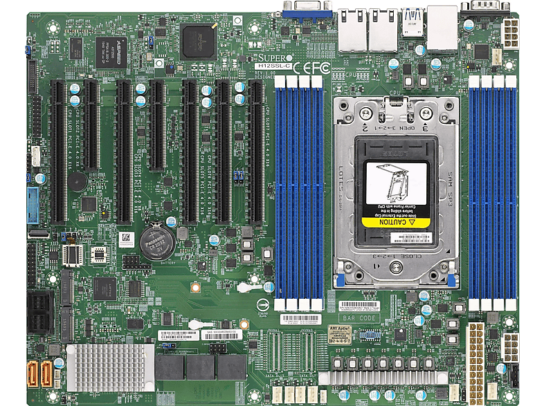 SUPERMICRO MBD-H12SSL-C-O Mainboard Schwarz | MediaMarkt