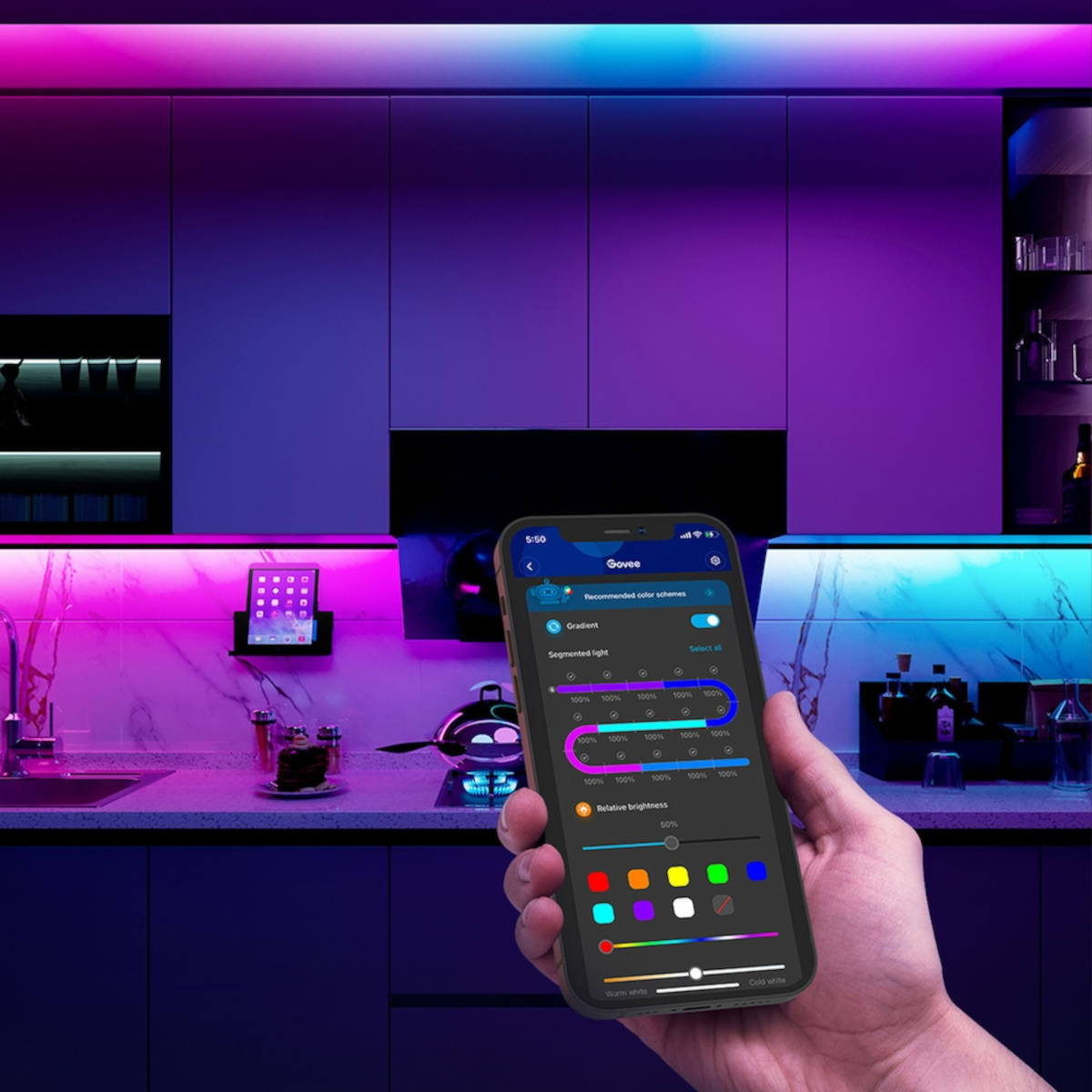GOVEE H619Z | Wi-Fi RGBIC LED Strip Light LED Stripes RGB | MediaMarkt
