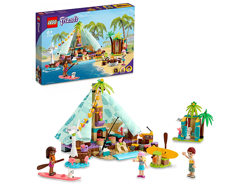 LEGO Friends : Strand Glamping | 41700 Lego-bouwset Meerkleurig ...