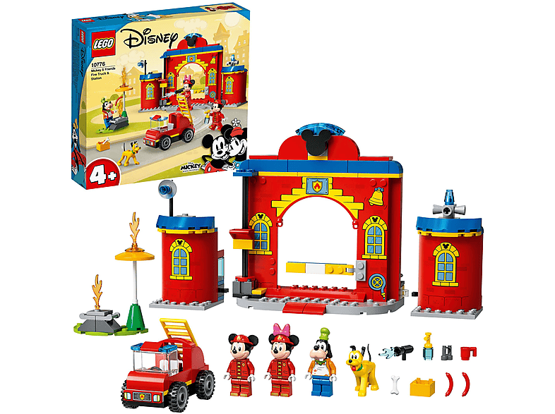 LEGO 10776 MICKYS FEUERWEHRSTATION UND FEUERWEHRAUTO Bausatz | MediaMarkt