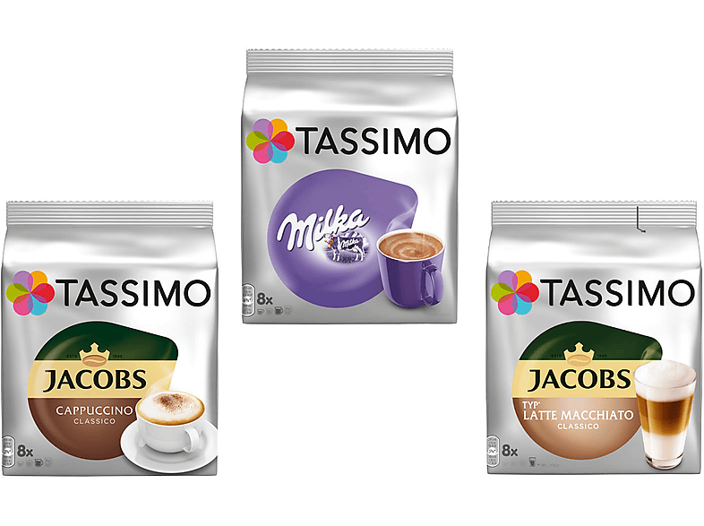 TASSIMO Creamy Collection Milka Cappuccino Classico Kaffeekapseln ...