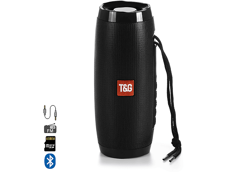 DAM ELECTRONICS DMAB0156C00 kabelloser Lautsprecher, Schwarz | MediaMarkt