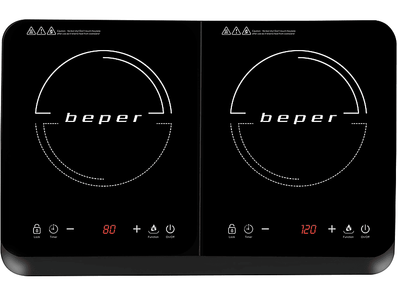BEPER BF.720 Induktionsherd (59 cm breit, 1 Kochfelder) | MediaMarkt