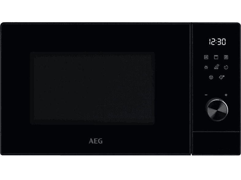 Microondas con horno | AEG MFB295DB, 1350 W, 10 potencia, Acero ...