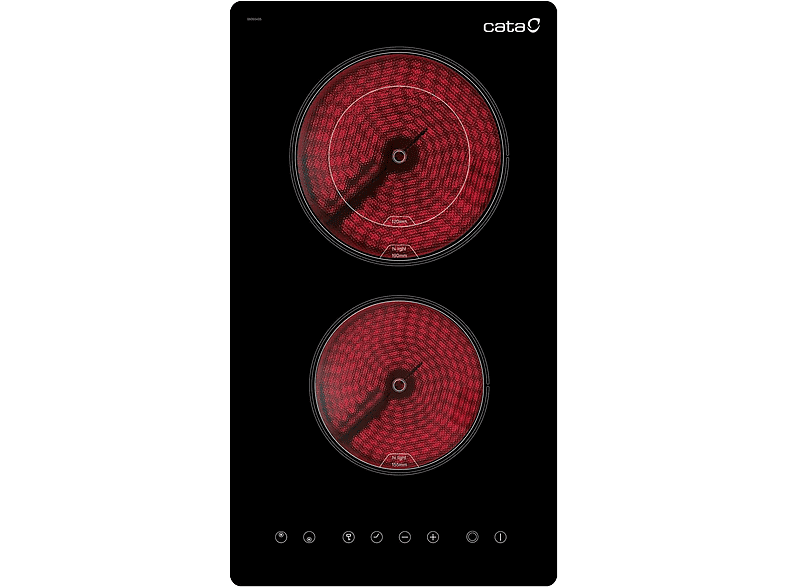PIANO COTTURA A INDUZIONE CATA TD 3002 BK, 2 zone cottura, 290 mm x 520 mm | MediaWorld.it