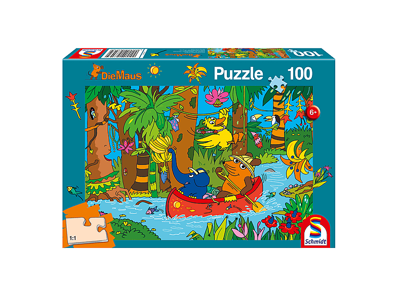 SCHMIDT SPIELE Die Maus Im Dschungel Puzzle | SATURN