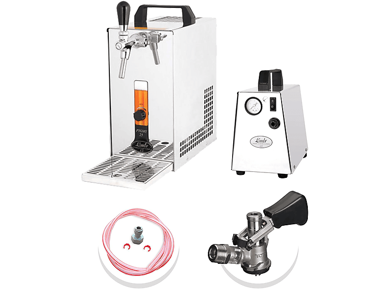 ICH-ZAPFE PYGMY 25 1-leitig, 35 L/h, Zapfköpfe | KeyKeg Zapfanlage | SATURN