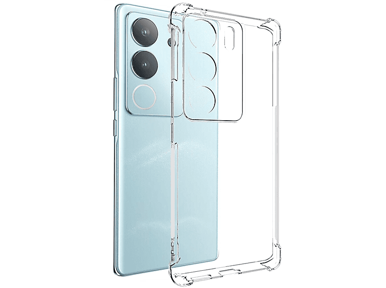 MTB MORE ENERGY Clear Armor Soft Case, Backcover, vivo, V29 5G, V29 Pro ...