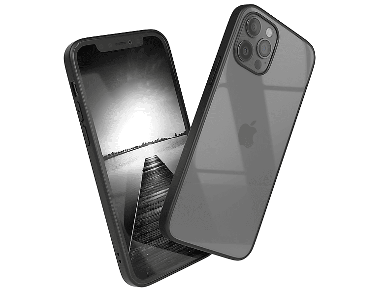 EAZY CASE Bumper Case, Bumper, Apple, iPhone 12 / 12 Pro, Schwarz | SATURN