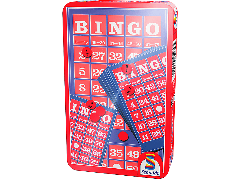 SCHMIDT SPIELE Bingo-Bring-Mich-Mit-Spiel in Metalldose ...