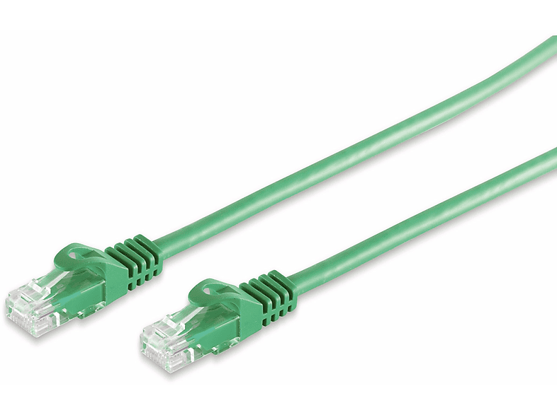 S/CONN MAXIMUM CONNECTIVITY RJ45 Patchkabel CAT 7 Rohkabel U/UTP grün 7 ...