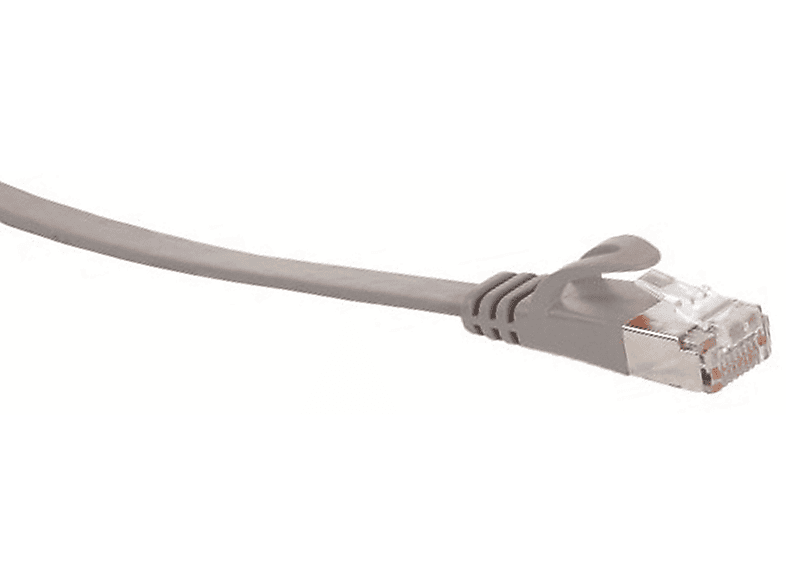 S/CONN MAXIMUM CONNECTIVITY RJ45 Flachkabel m. CAT 7 Rohkabel slim 10m ...