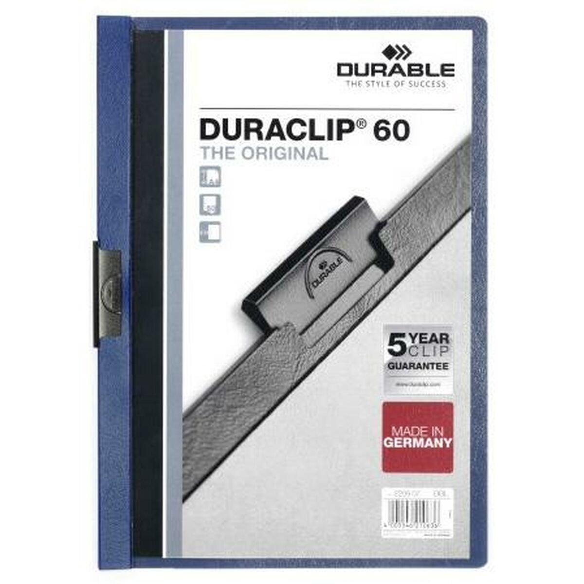 DURABLE Duraclip 60 Portfoliomappe Durchsichtig | MediaMarkt