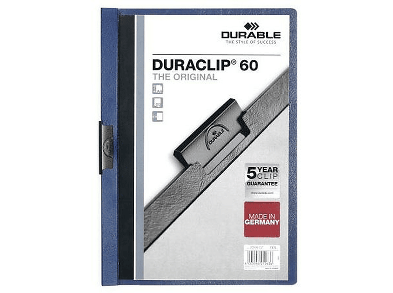 DURABLE Duraclip 60 Portfoliomappe Durchsichtig | MediaMarkt