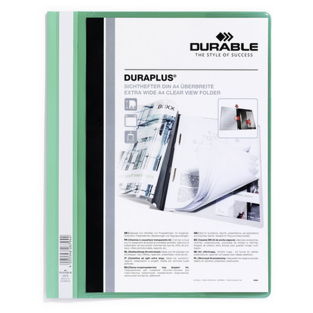DURABLE Fástener Duraplus Dossier grün | MediaMarkt